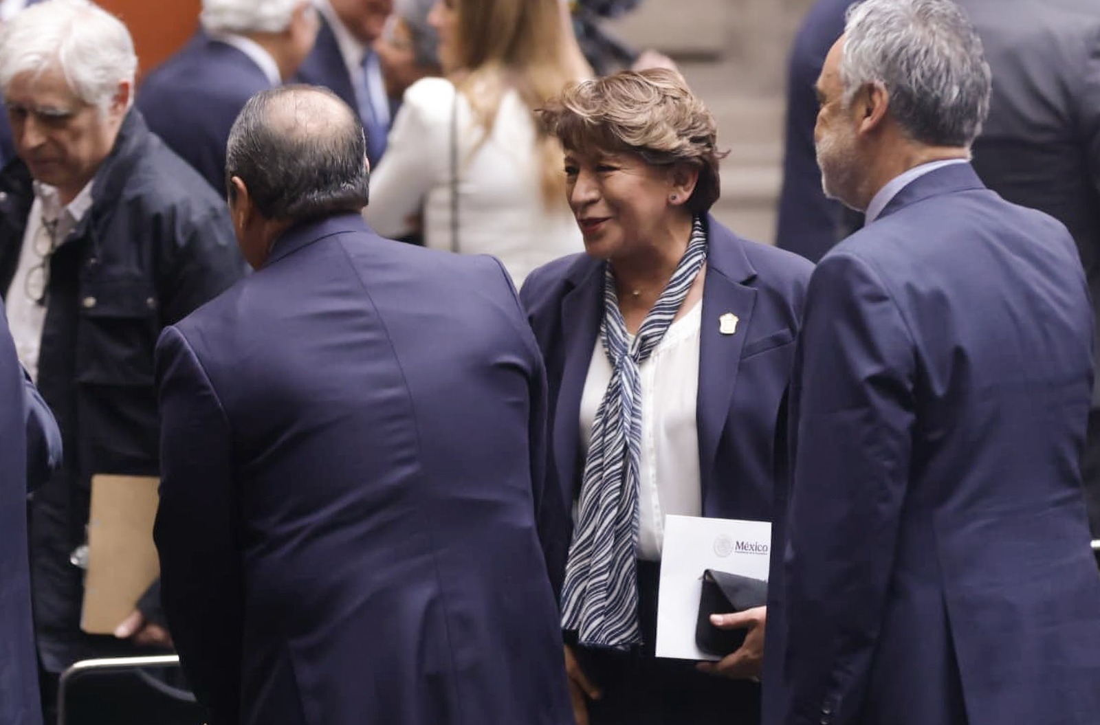 GOBERNADORA DELFINA GÓMEZ ACOMPAÑA A LA PRESIDENTA CLAUDIA SHEINBAUM EN SU PRIMER INFORME DE ...